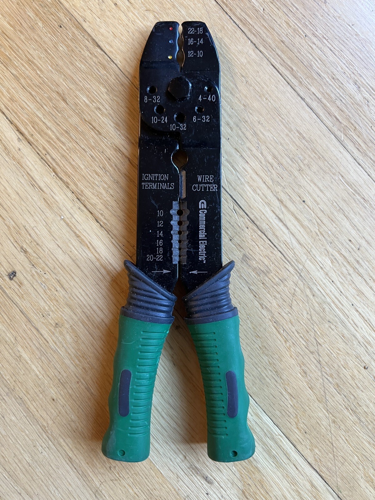 Commercial Electric Wire Cutter Ignition Terminals Green Black | eBay