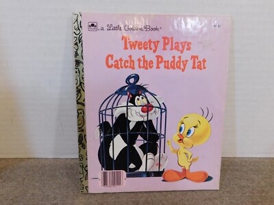 Little Golden Book "Tweety Plays Catch the Puddy Cat" 1975 | eBay