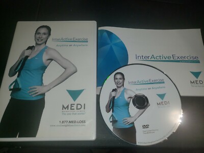 Medi Interactive Exercise DVD ONLY! Anytime Anywhere 4 Workouts In 1 | eBay