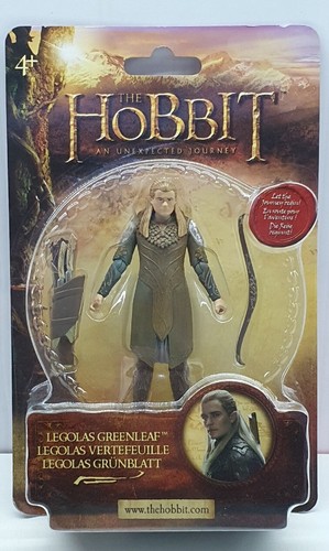 The Hobbit an Unexpected journey Legolas Greenleaf 4" figure NIB 2012 ...