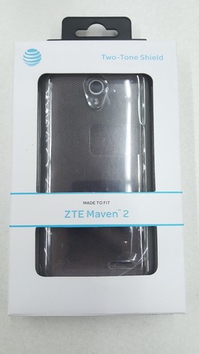 Quikcell ATT Phone Case for ZTE Maven 2 Two Tone Shield New ...