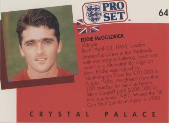 1990-91 Pro Set Eddie Mcgoldrick #64 for sale | eBay