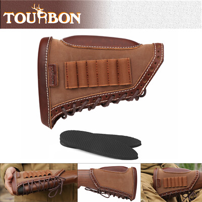 Tourbon Shooting Recoil Pad Rifle Cheek Rest Riser 410 Gun Ammo Hold ...