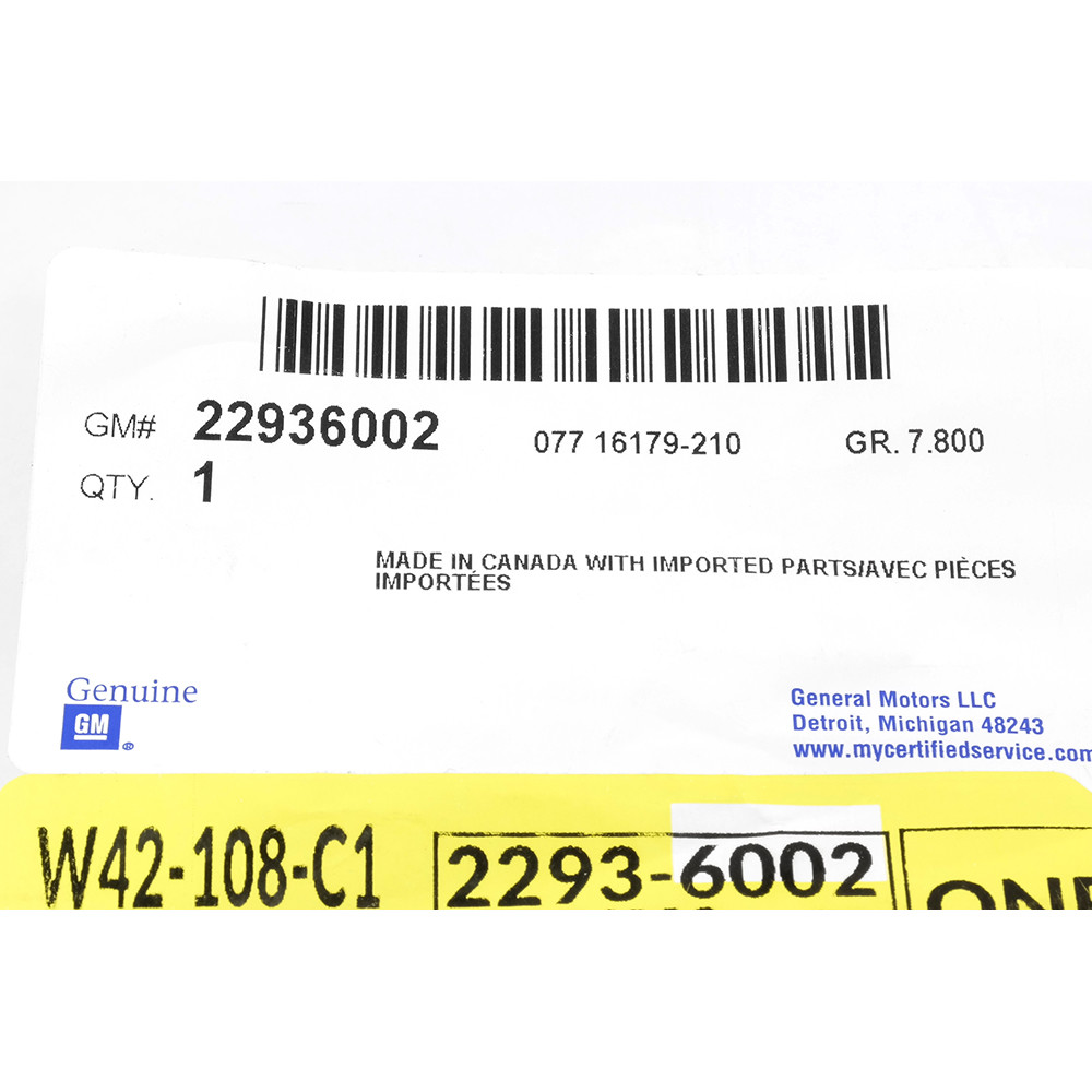 OEM NEW Front Bumper Grille License Plate Bracket 13-14 Cadillac XTS ...