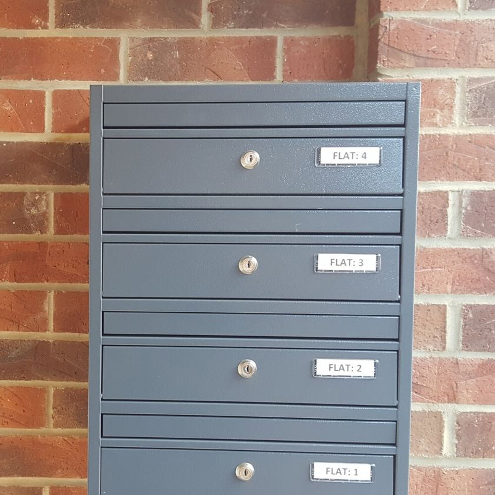 Post Boxes for Flats, Communal Multiple Letterboxes E1, Wall Mounted ...