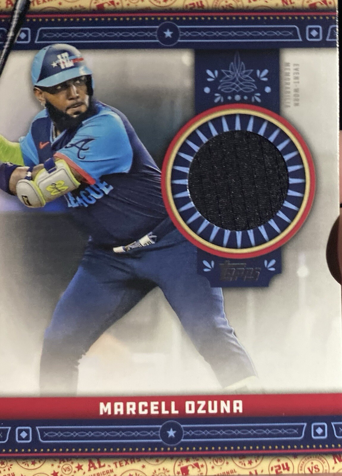 2024 Topps Update Series - All-Star Stitches #ASR-MO Marcell Ozuna - Braves | eBay