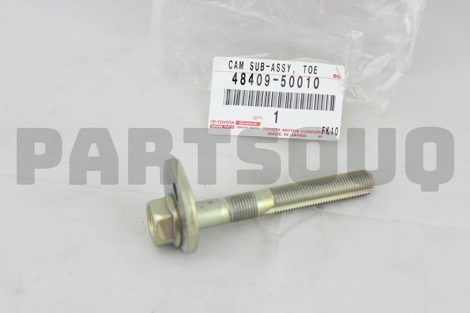 4840950010 Genuine Toyota CAM SUB-ASSY, REAR SUSPENSION TOE ADJUST ...