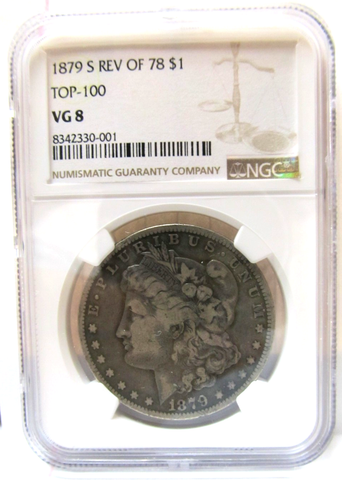 1879-S Rev 78 Morgan $1 Silver Dollar NGC VG8 Top 100 | eBay