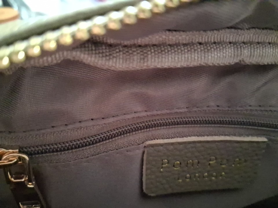 Pom Pom London Slate Blue Mayfair/Original Crossbody Purse — OLD STYLE ...