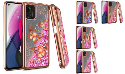 For Motorola Moto G Stylus XT2115DL 4G (2021) Liquid Glitter Case Phone ...