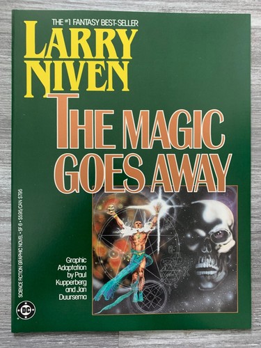 1986 THE MAGIC GOES AWAY by Larry Niven SC VF 8.0 1st DC Graphic Novel ...