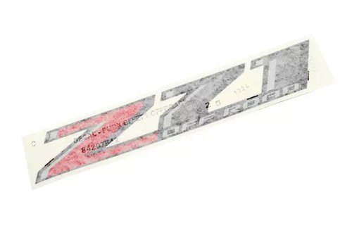 Genuine GM Pickup Box Side Decal 84297542 | eBay