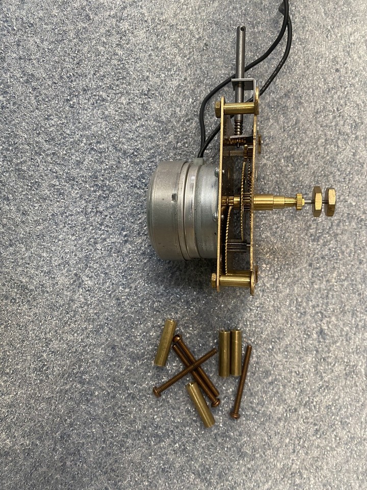 Electric Neon Clock Co Cleveland Ohio Hansen Synchron C4 Pinwheel ...