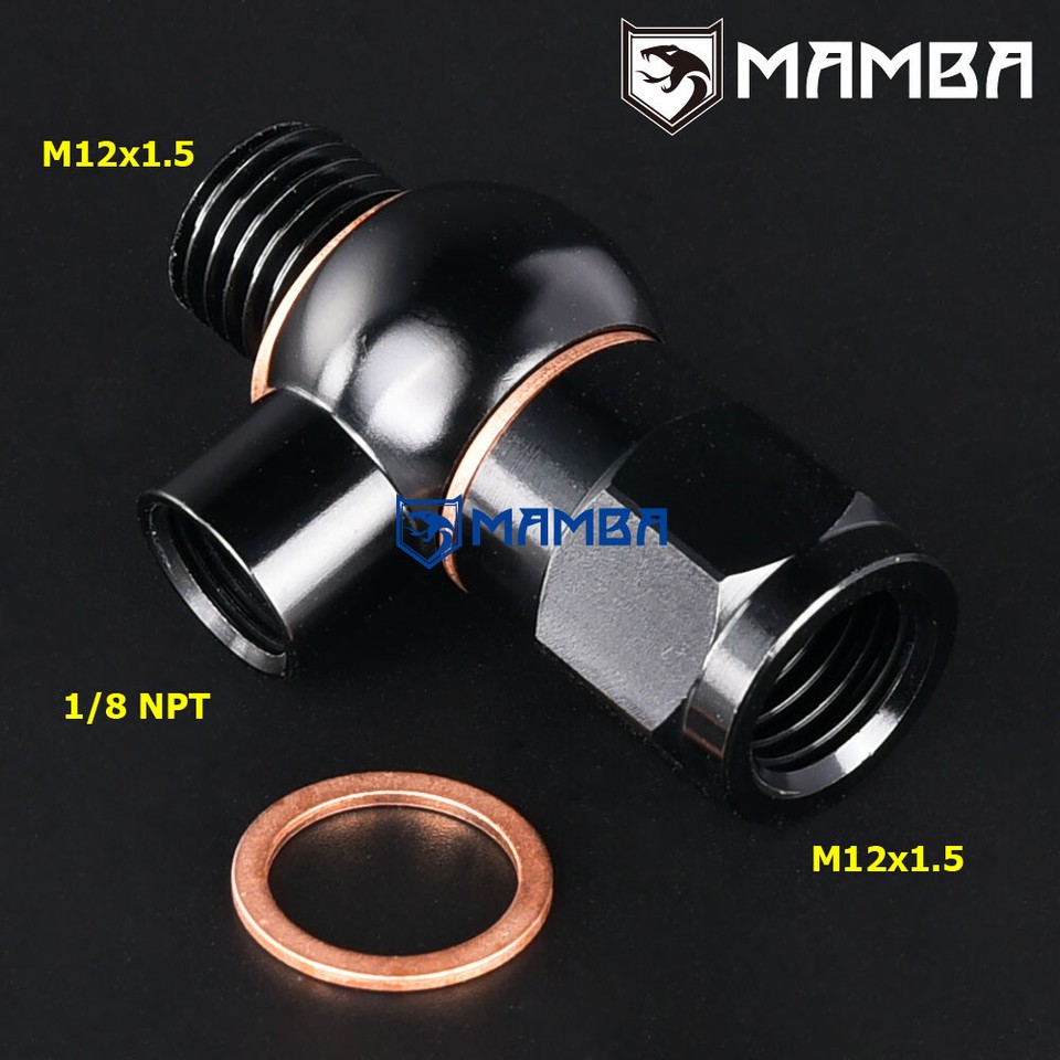 Turbo Water Temperature Sensor Thread Adapter for Chevrolet LS LS1 LS2 ...