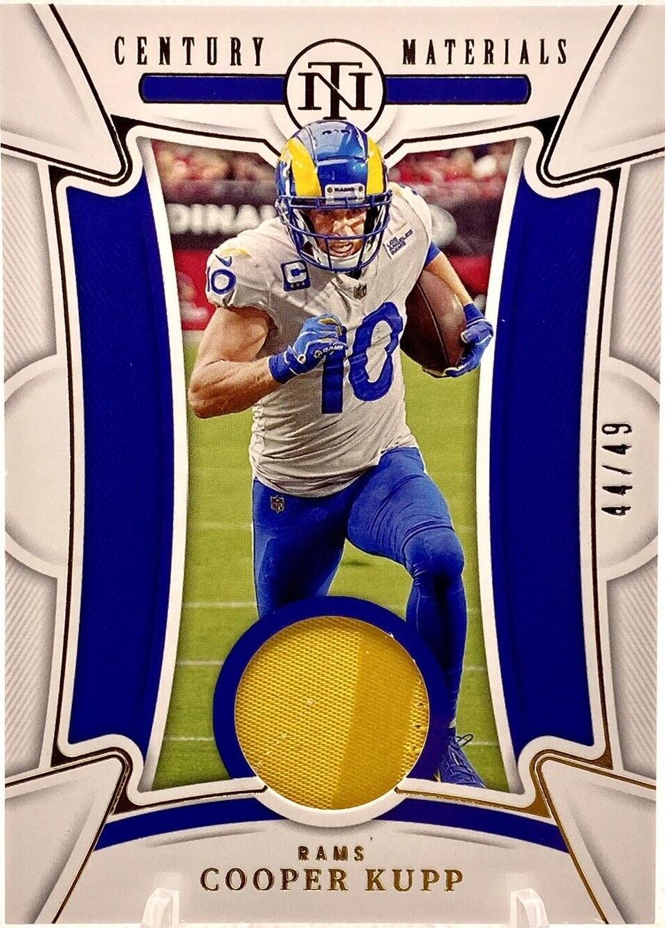 2022 Panini National Treasures - Century Materials Cooper Kupp #CEN-CKU ...