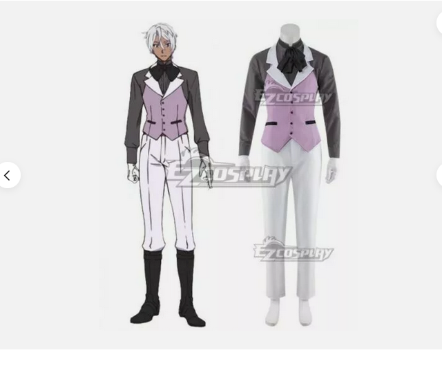 The Case Study of Vanitas Noe Archiviste Party Suit Outfit Cosplay ...