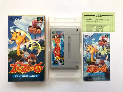 Zig Zag Cat Super Famicom SFC SNES Japan 12/28/23 | eBay