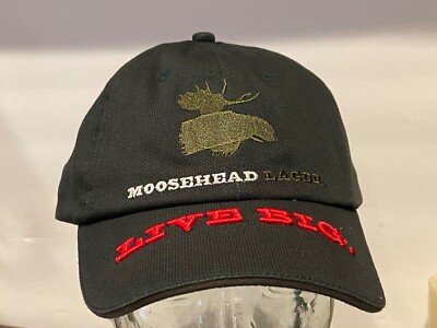 Moosehead Lager Beer Brewery Canada Pub Bar Tavern RARE Golf Hat Cap ...