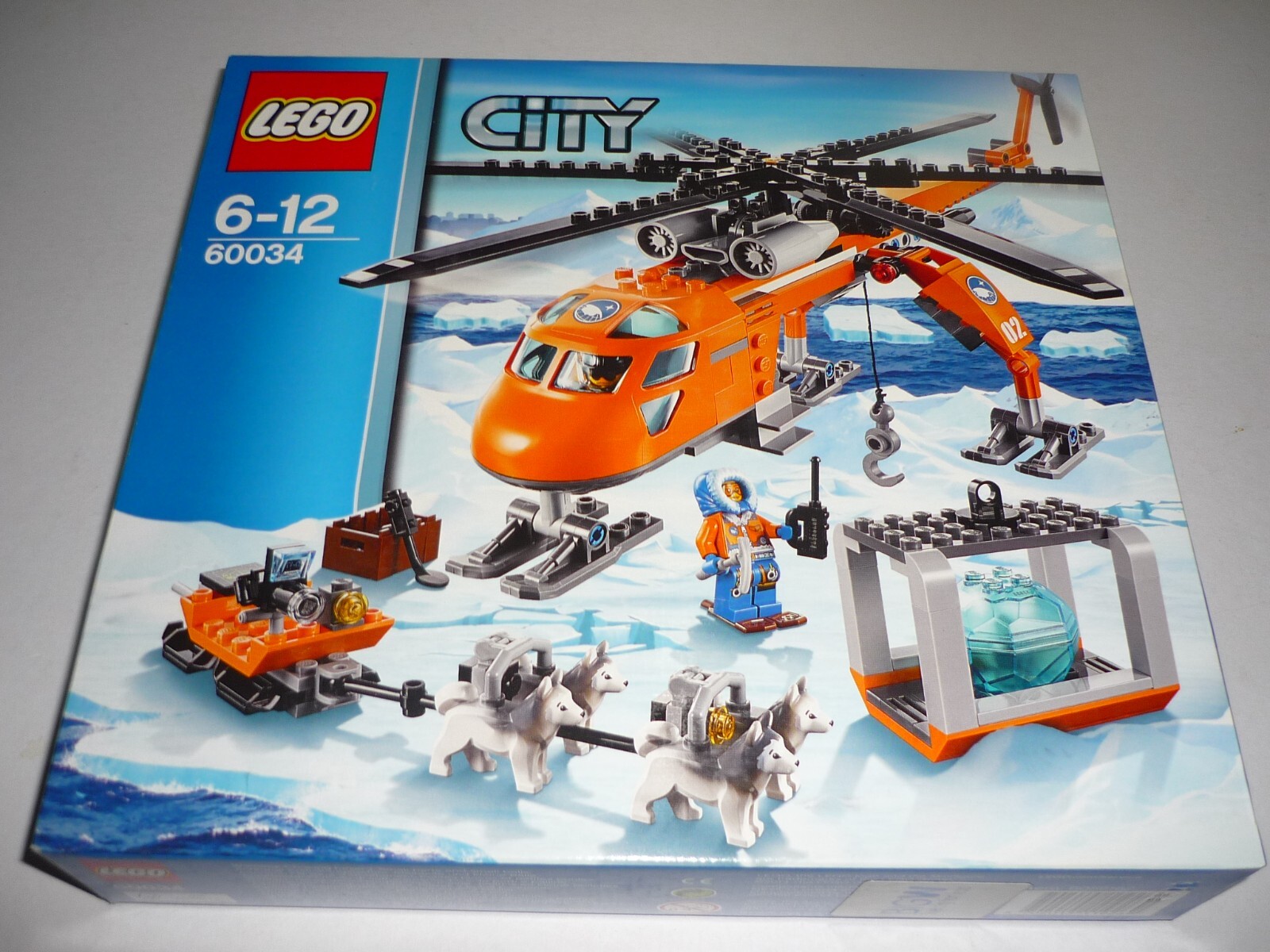 60034 LEGO CITY - HELICOPTER DOG SLED - ( UNOPENED ) MIB | eBay