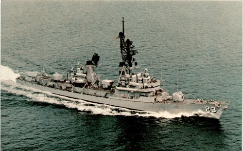 U.S.S. Richard E. Byrd, DDG-23, Todd Shipyards Corporation Postcard | eBay