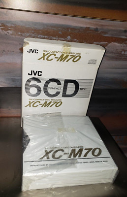 JVC 6 CD Compact Disc Magazine Cartridge Changer XC-M70 NEW IN BOX | eBay