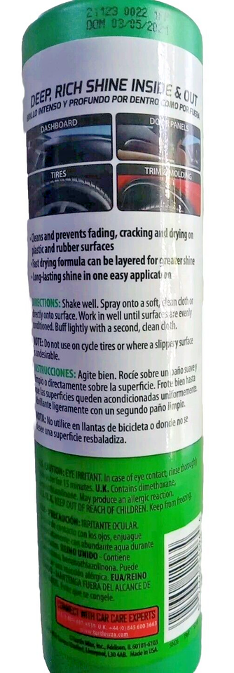 Turtle Wax T96R Superior Shine Formula Performance Plus Super ...