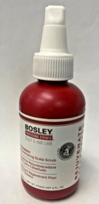 Bosley BOS-RENEW Rejuvenating Scalp Scrub 4 fl oz / 118 ml | eBay