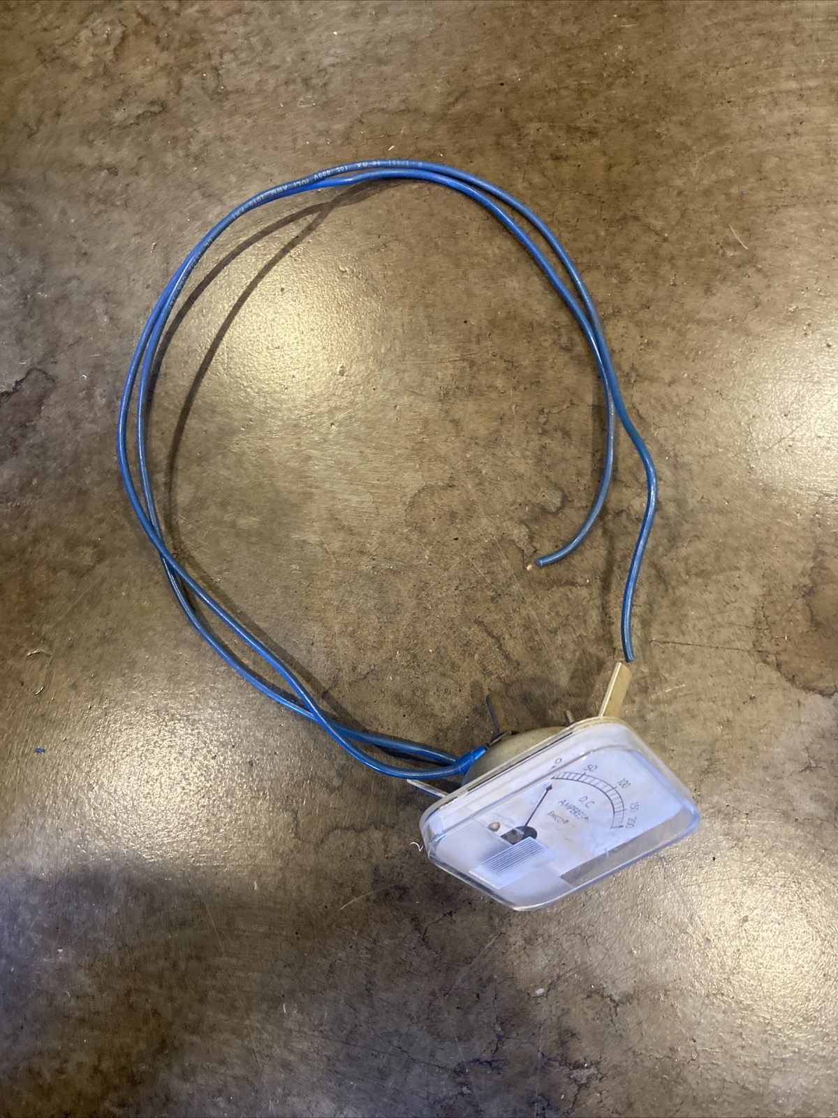 EMICO 0-200 DC Amperes Amp Vintage Amp Meter | eBay