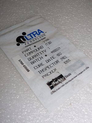 NEW PARKER SEALS ULTRA PAROFLUOR PERFLUOROELASTOMER 2-109 FF360 O-RING ...