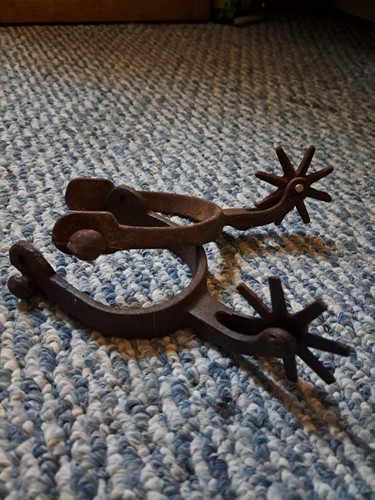 Vintage Set Of Spurs Rusted Antique Spurs No Leathers Original | eBay