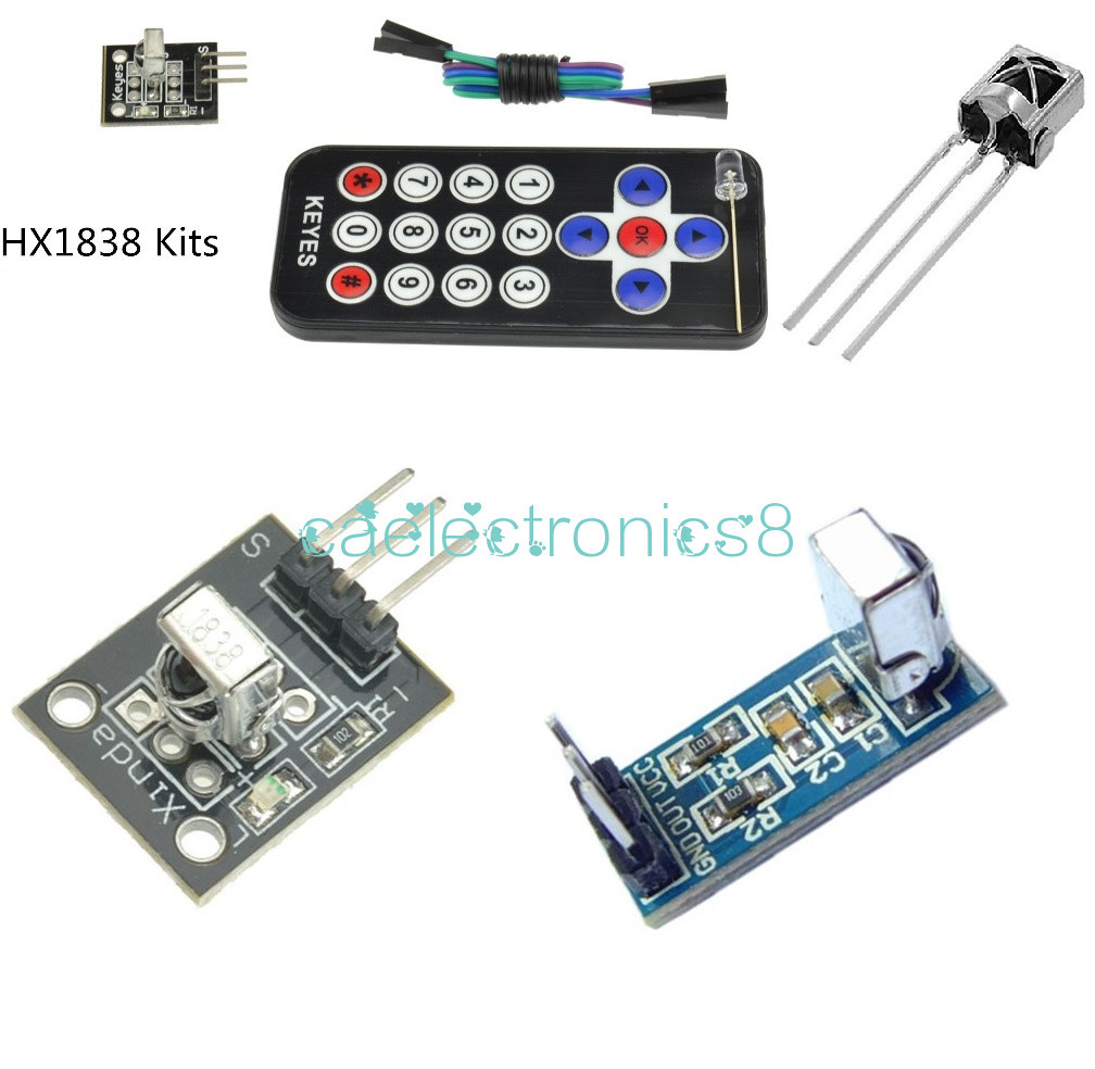 VS1838 HX1838 TL1838 VS1838B IR Receiver Remote Control for Arduino CA ...