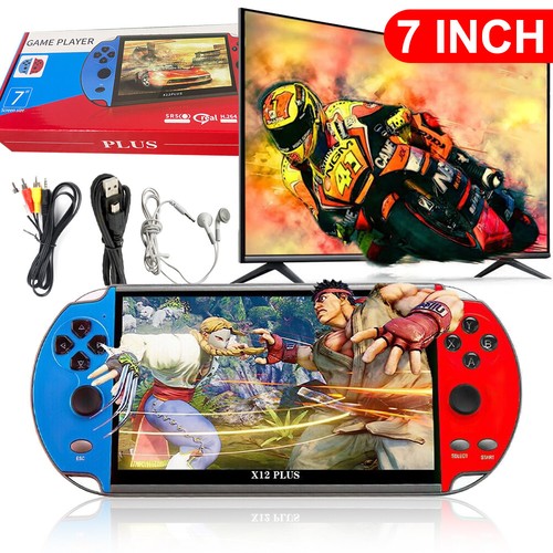 2025 X12 Plus 7inch Video Game Console Handheld Retro Game Player in ...
