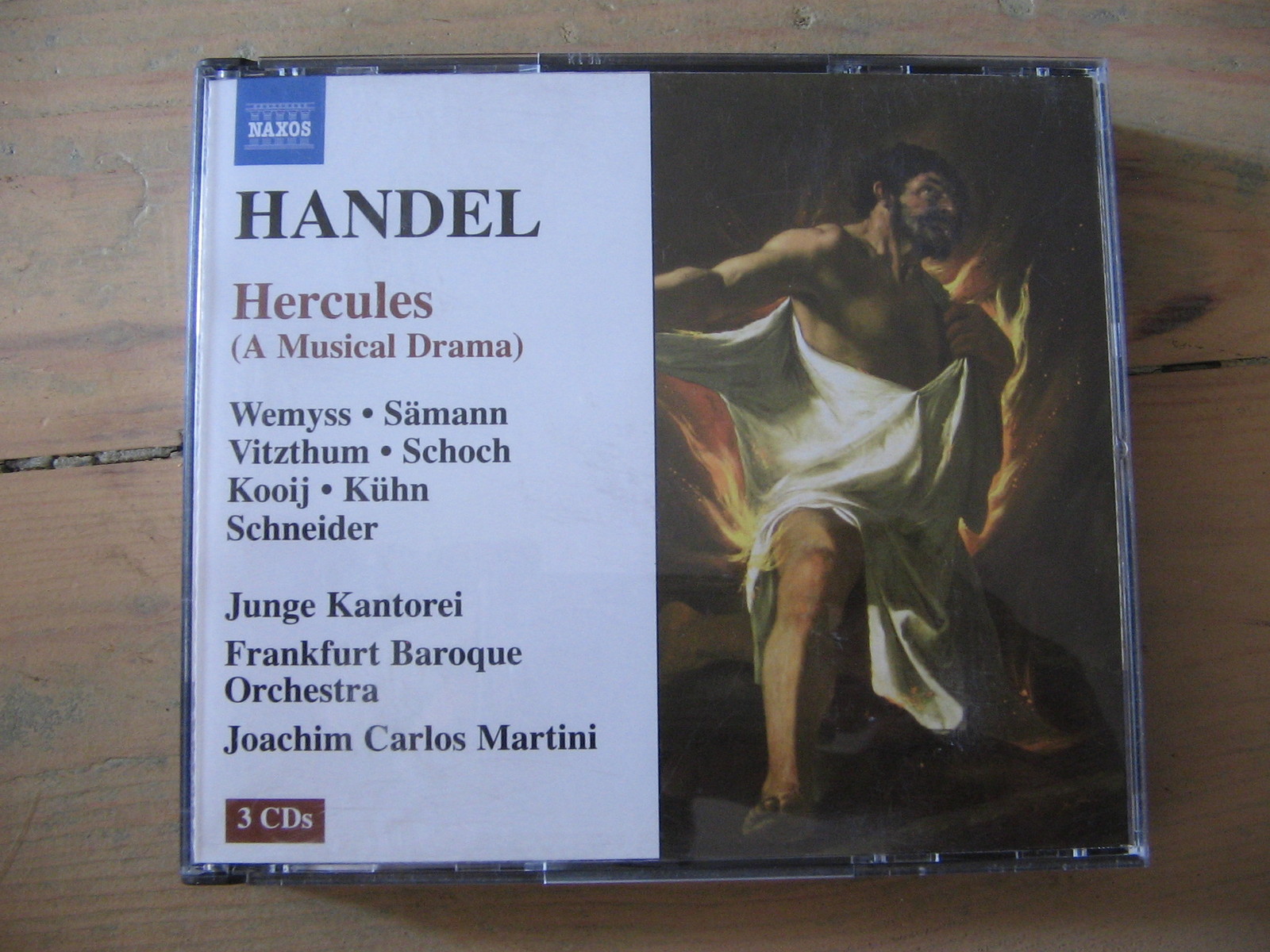Set 3 CD Georg Friedrich Handel - Hercules/Near Mint (NM) | eBay