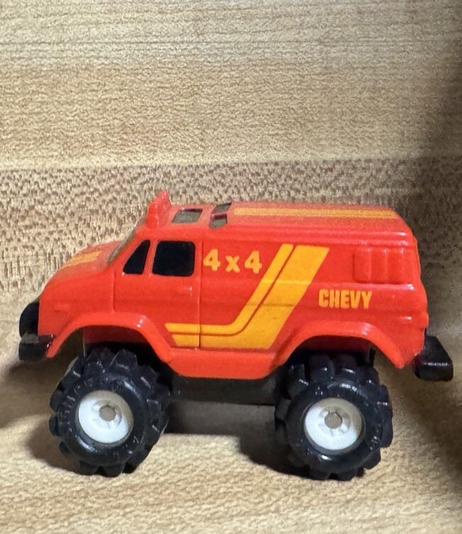Schaper Stomper Van Chevy 4x4 Red Vintage Toy Truck Made In Hong Kong ...
