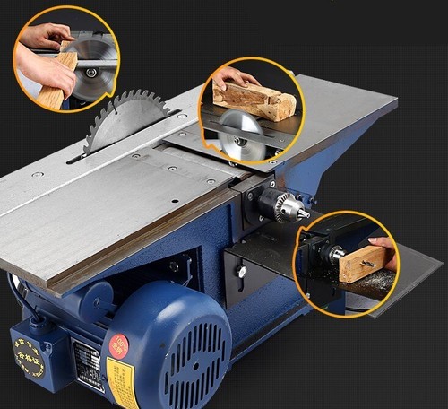 Wood Planer Electric Planer/Planing Saw/Table Saw Cutting Machine Three ...
