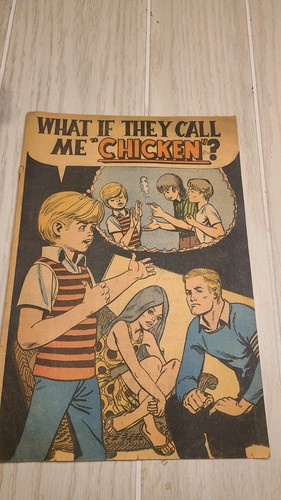 What If They Call Me Chicken? 1970 Silver Age Promotional Giveaway ...