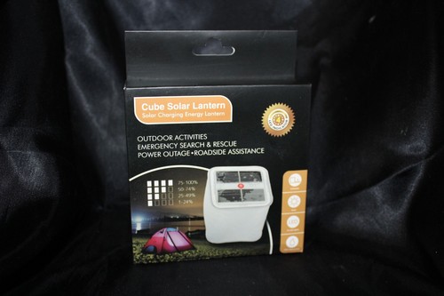 Personal Cube Solar Lantern Solar Charging Energy Lantern - great for ...