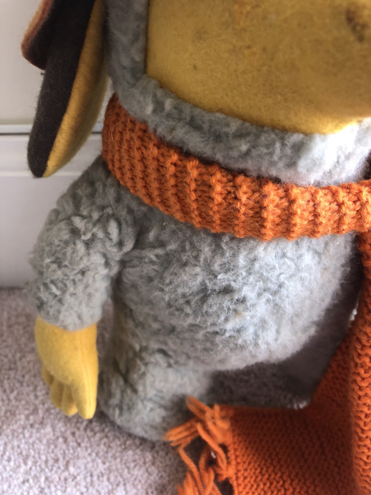 Vintage Wombles Orinoco The Wombles Soft Plush Toy Hat And Scarf Rare ...