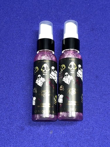 2X Bath & Body Works Halloween GHOUL FRIEND Diamond Shimmer Mist Set ...