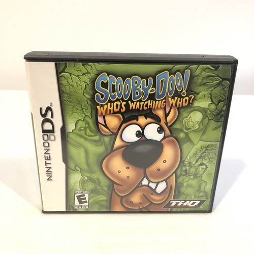 SCOOBY-DOO! WHO’S WATCHING WHO? NINTENDO DS ORIGINAL THQ CASE ONLY 2004 ...