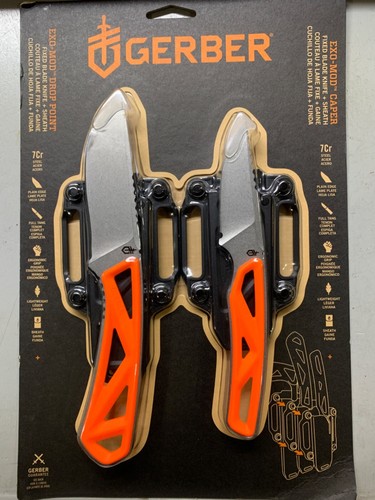 Gerber Exo-Mod Drop Point Knife & Caper Knife Combo | eBay