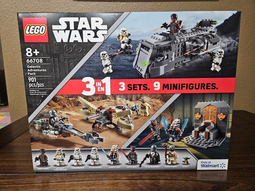 Lego 66708 Star Wars Galactic Adventures Pack 3 in 1 - Walmart ...