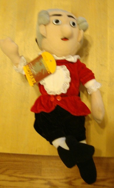 Little Thinker 11 Wolfgang Amadeus Mozart With Music Plush Doll Toy for ...