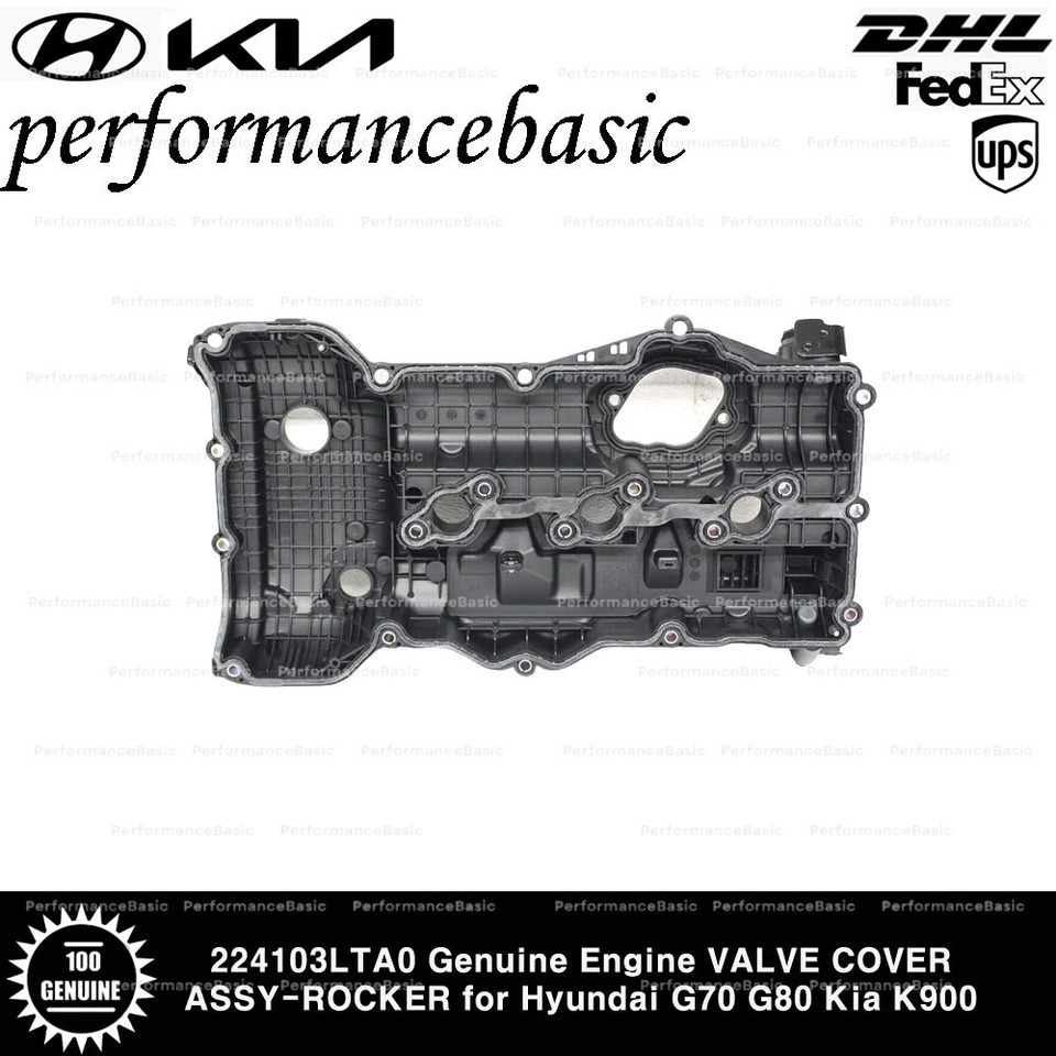 224103LTA0 Genuine Engine VALVE COVER ASSY-ROCKER for Hyundai G70 G80 ...