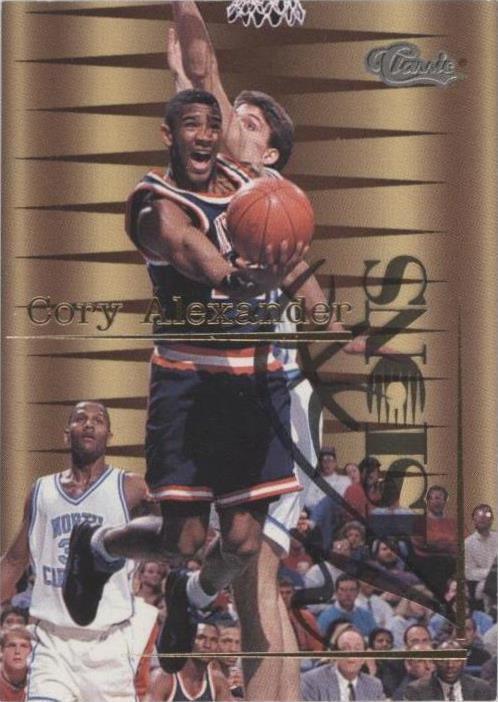1995 Classic Visions - Cory Alexander #27 (RC) for sale online | eBay