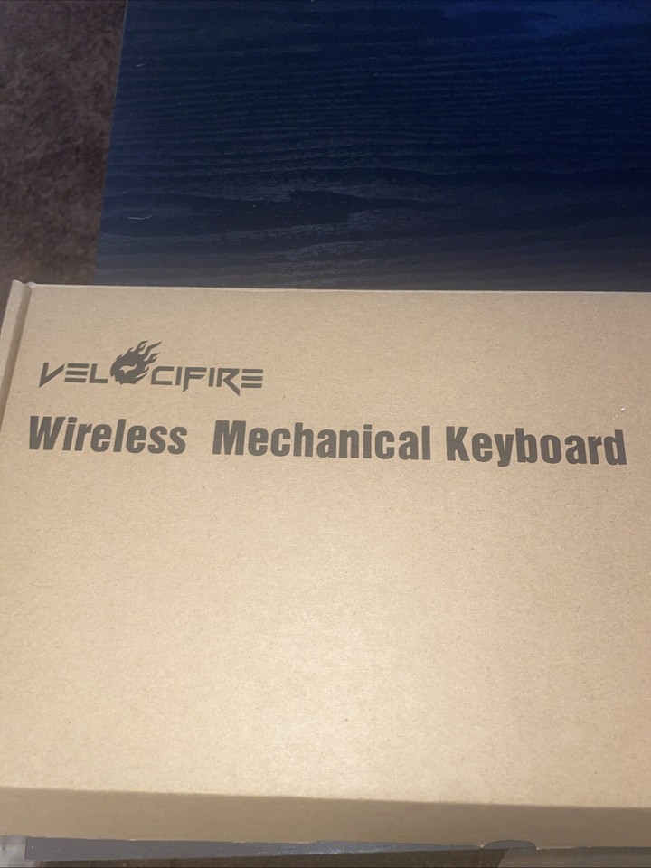 Velocifire TKL01WS Wireless Mechanical 87-Key Gaming Keyboard New ...