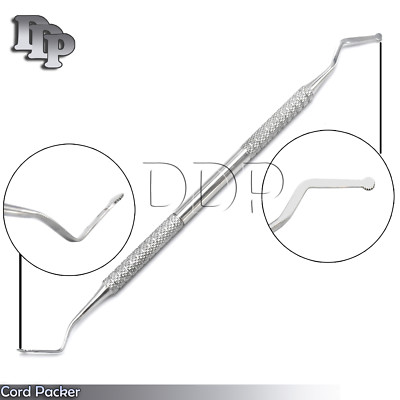 1PC Gingival Cord Packer Retraction Dental Instrument Atraumatic Cord ...