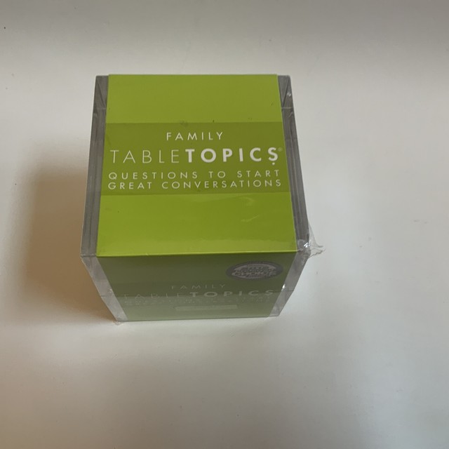 TableTopics Family Questions to Start Great Conversations Card Game Z1 ...