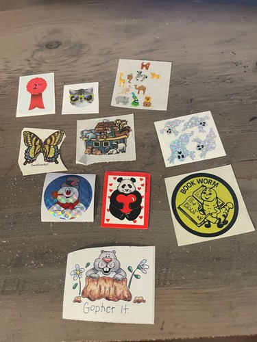 Vintage Lot 10 Of 1980s 1990s Current Sticker Lot 30h | eBay