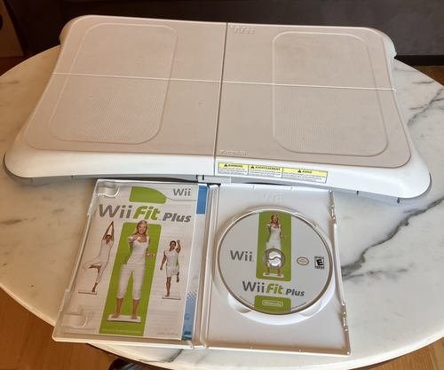 Nintendo Wii Balance Board With Wii Fit Plus Video Game Bundle Tested ...